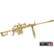 Miniature .50 cal Barrett 82A1 Gold | GoatGuns – GoatGun Models
