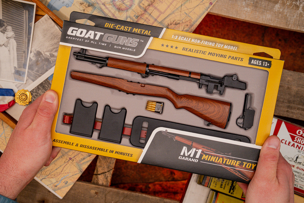 GoatGuns | Miniature 1:3 Scale Diecast Metal Gun Models – Goat Guns