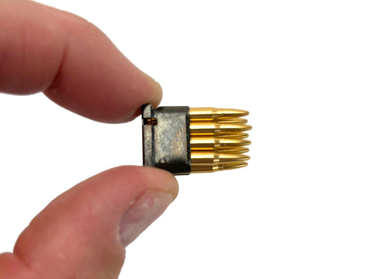 M1 Garand Clip + 8 Dummy Rounds | GoatGun Accessories – GoatGun Models