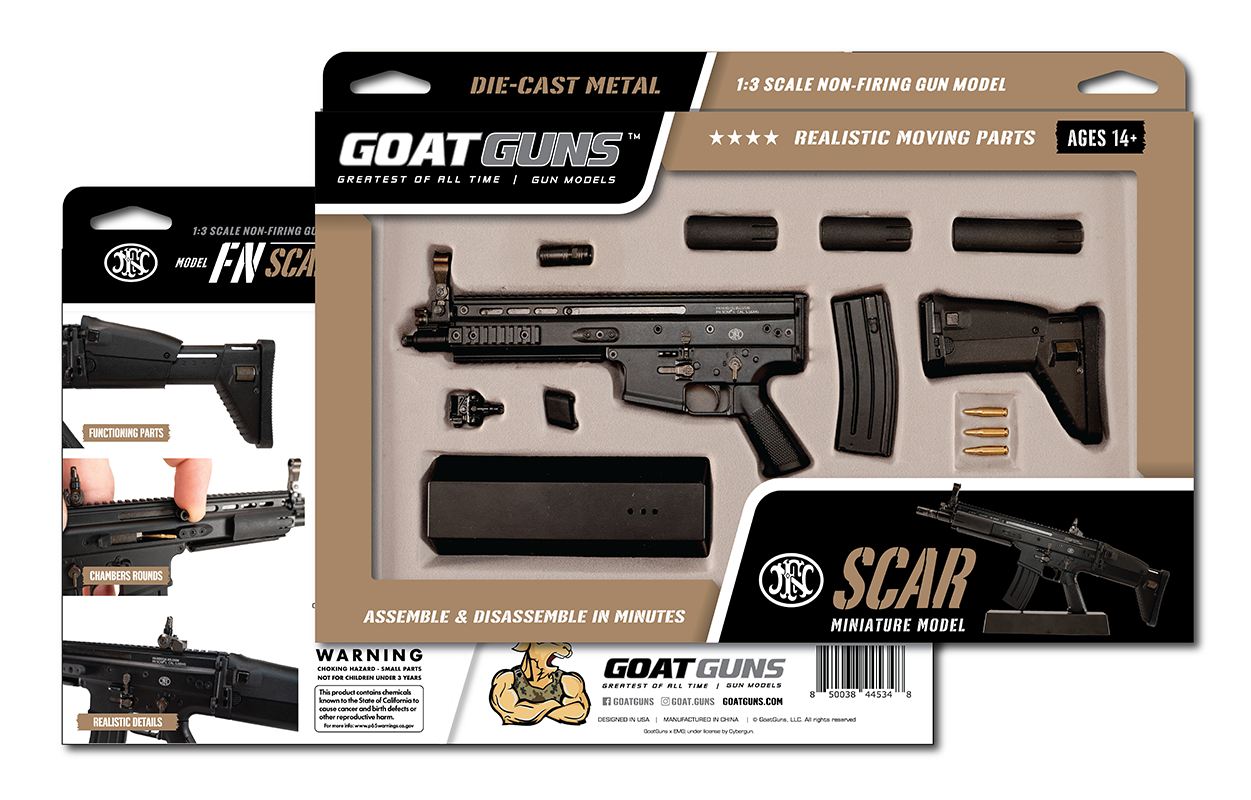Miniature FN SCAR-L® Model | GoatGuns – Goat Guns