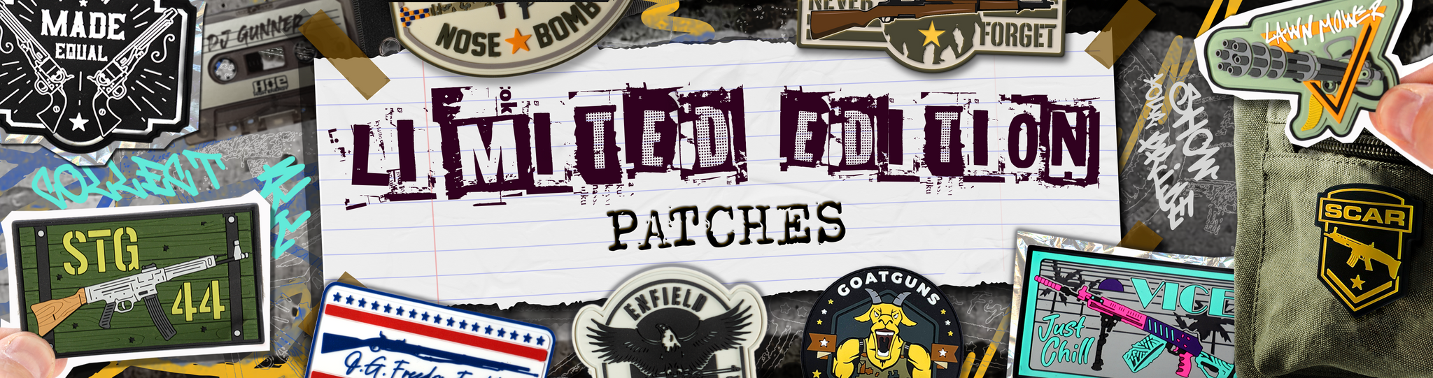Patches – GoatGun Models