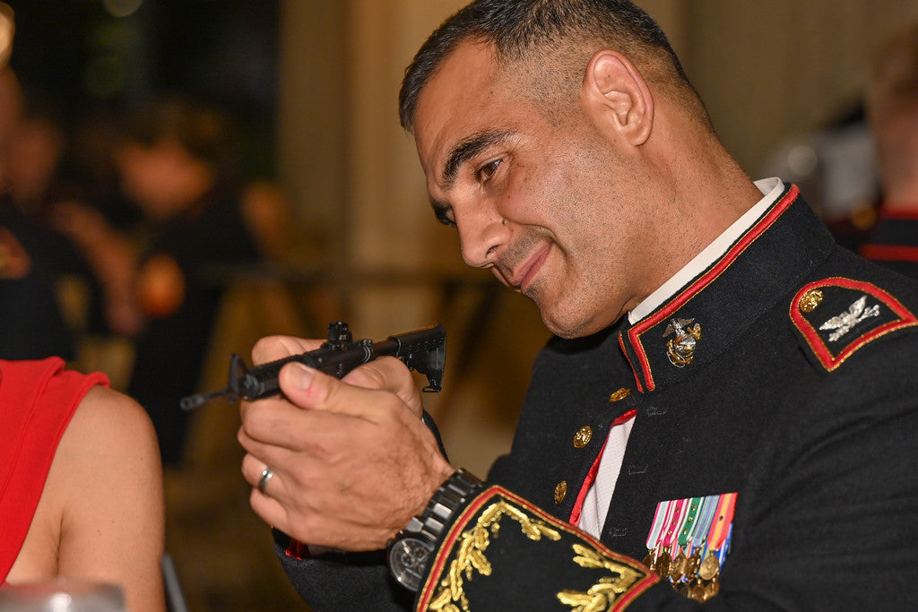 Miniature M16A1 Model in Black | GoatGuns – GoatGun Models