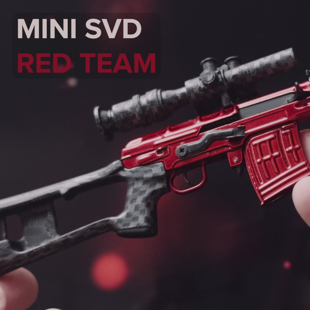 SVD Model Special Edition 'REDTEAM' | GoatGuns – GoatGun Models