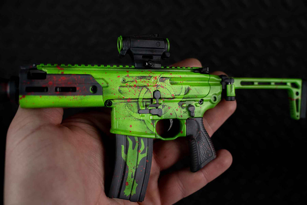 Miniature SIG SAUER MCX® Rattler Model - Zombie Edition – GoatGun Models