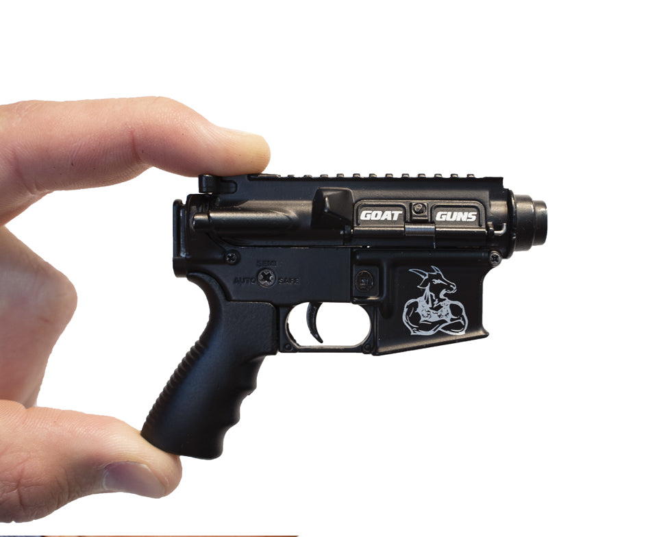 Miniature 3 Prong Pistol Grip | GoatGun Attachments – Goat Guns