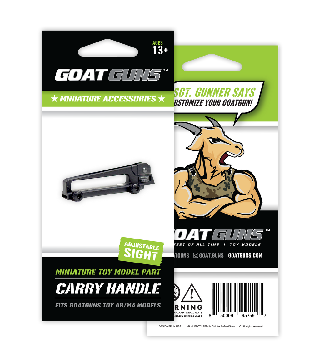 Miniature AR15 Removable Carry Handle | GoatGun Attachments – Goat Guns