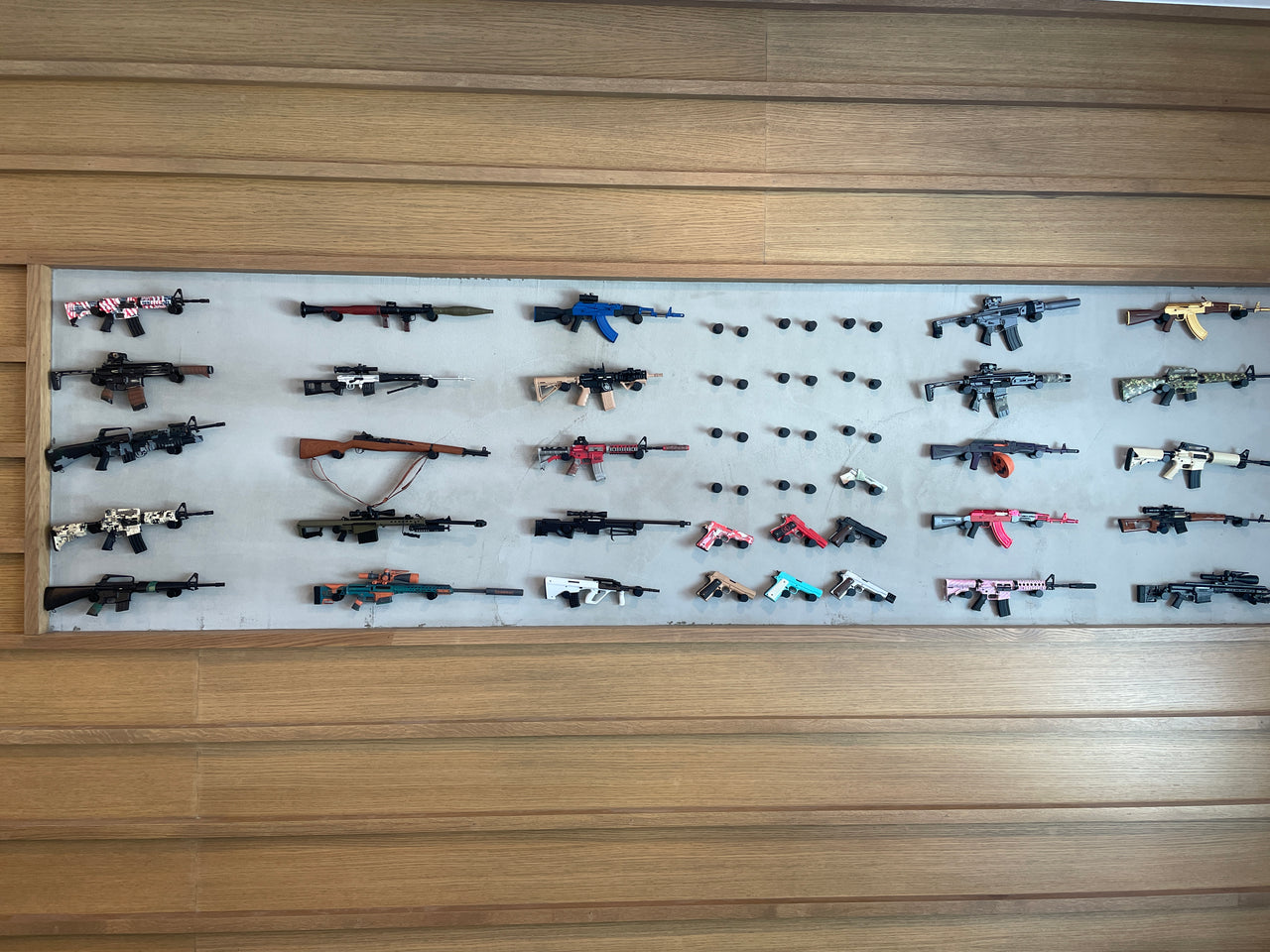 Miniature Wall Mount Adhesive Pegs | GoatGuns Display – Goat Guns